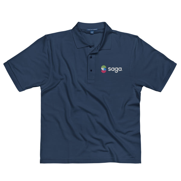 Classic Men's Polo - Saga – Saga Education Store